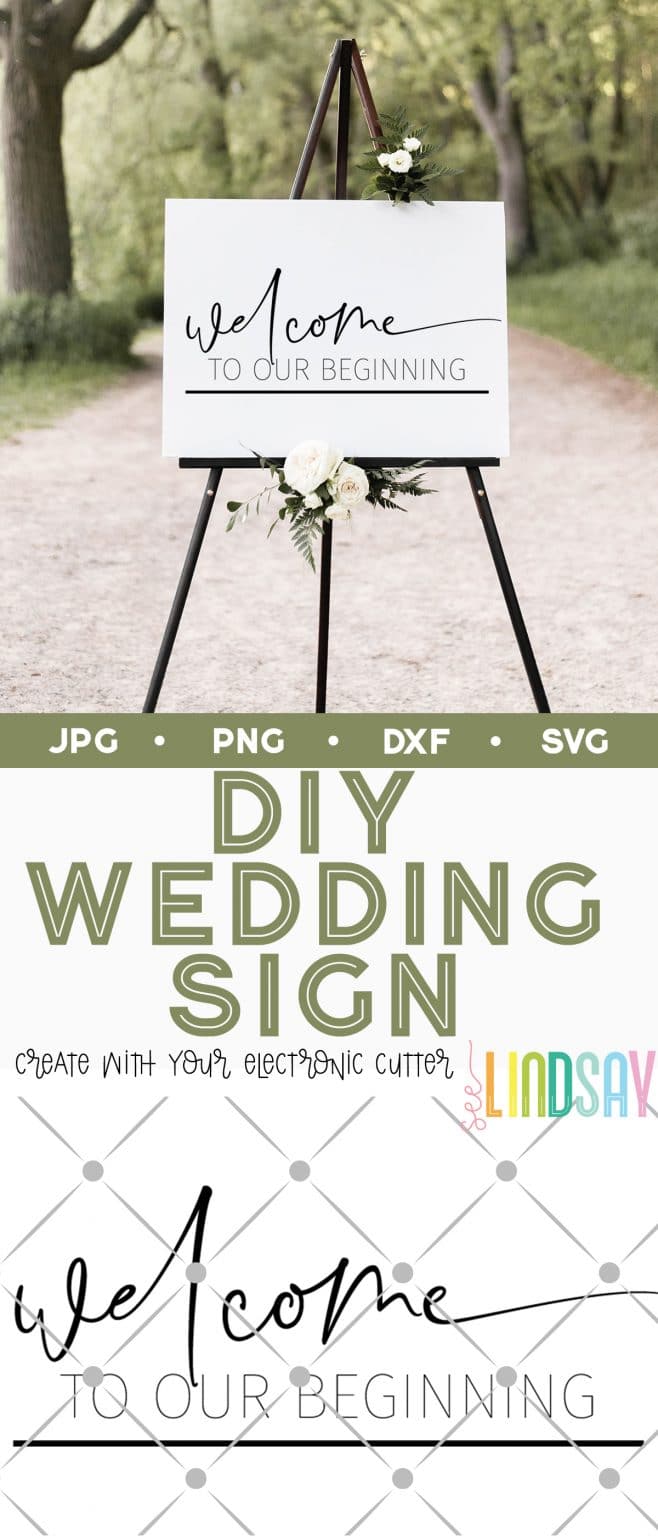 16 FREE Wedding SVG Files - DIY Wooden Wedding Sign | seeLINDSAY